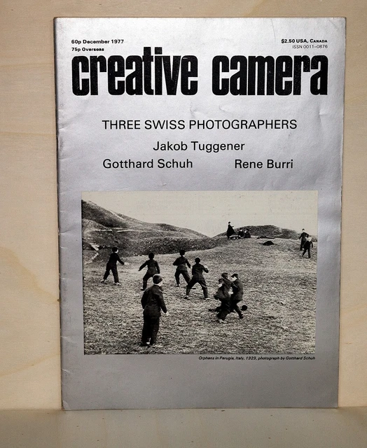 CREATIVE CAMERA PHOTOGRAPHY Magazine December 1977 Rene Burri £7.00 ...