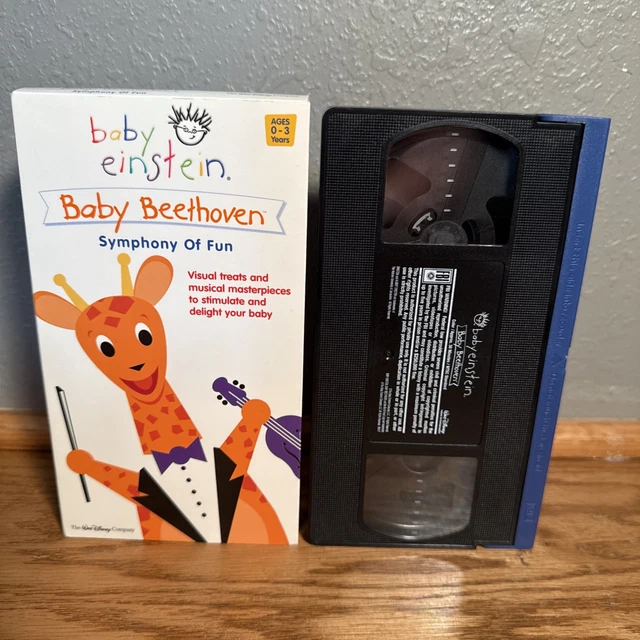 WALT DISNEY BABY Einstein - Baby Beethoven VHS Tape 2002 Symphony Of ...