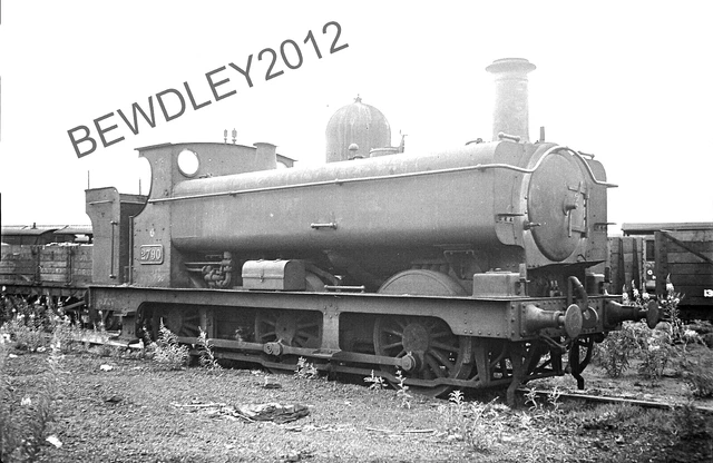 NEGATIVE 6X9CM GWR DEAN PANNIER 2790 ON SWINDON WORKS DUMP 18/7/1950 £3 ...