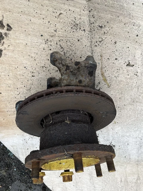 FORD TRANSIT MK4 mk5 twin wheel smiley front Passengers NS hub stub ...