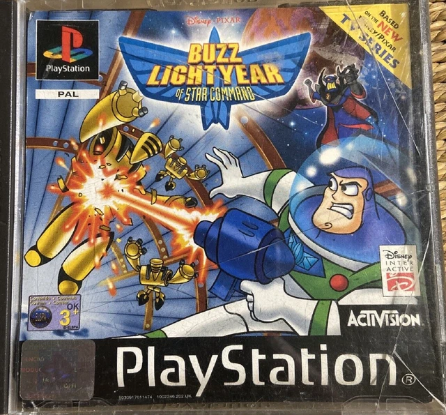 BUZZ LIGHTYEAR OF Star Command PS1 Playstation 1 Video Game Original UK ...