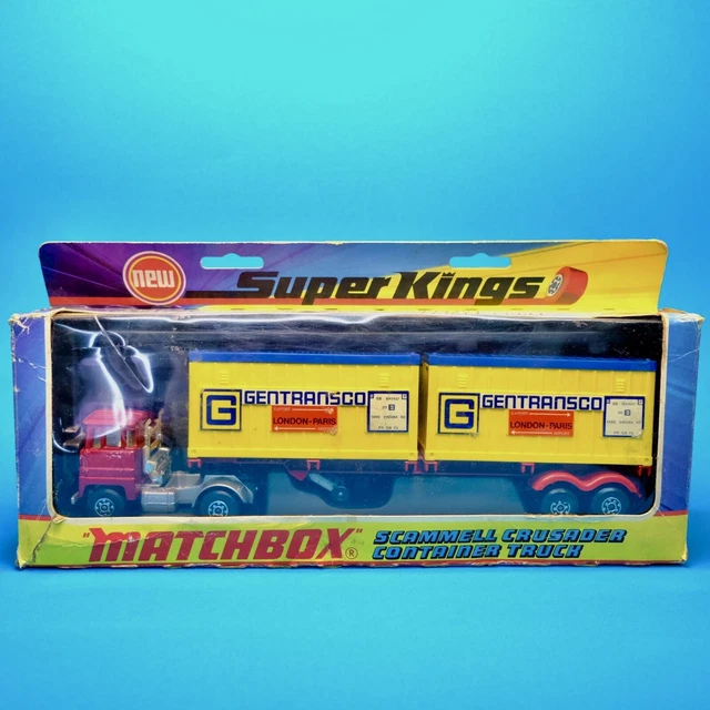 MATCHBOX SUPER KINGS K17 Scammell Crusader Container Truck - Boxed EUR ...