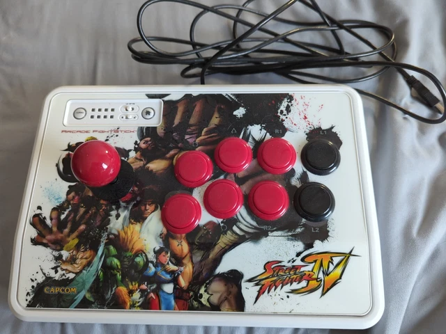 ARCADE FIGHTSTICK COLLECTORS Street Fighter Iv Capcom Controller ...