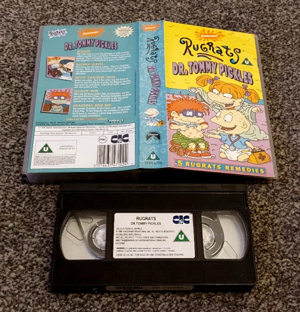 RUGRATS DR TOMMY Pickles Nickelodeon Video Pal Vhs Video Kids Children ...