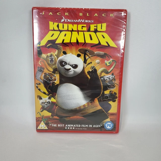 KUNG FU PANDA DVD 2008 Dreamworks Kids Movie Family Watch New And ...