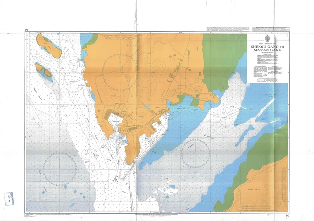 CARTE MARINE ADMIRALTY 342 De Zhujiang Kou Shekou Gang À Mawan Gang EUR ...