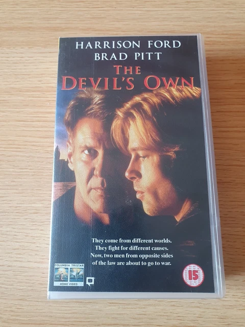 THE DEVIL'S OWN VHS Video Columbia Pictures Rare Collectable Brad Pitt ...