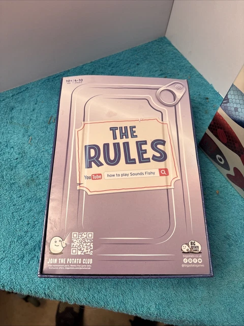 SOUNDS FISHY FAST-THINKING Family Board Game for Kids 10 Plus and ...