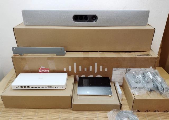 NEW CISCO CS-KITPLUS-K9 Webex Room Kit Plus CS-CODEC-PLUS+ CS-QUADCAM ...