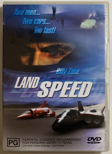 LAND SPEED (DVD, 2001) Movie, Billy Zane, Region 4, PAL, Free Postage $7.90 - PicClick AU