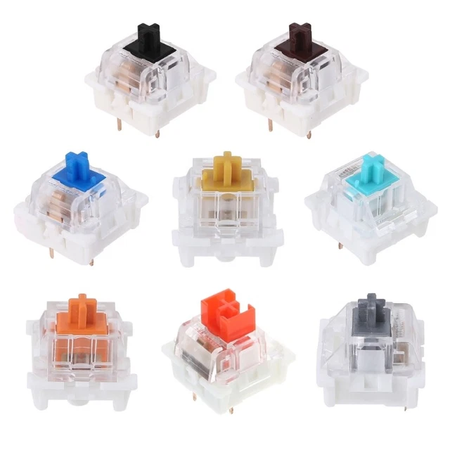 OUTEMU SWITCHES MECHANICAL Keyboard 3Pin RGB Switches Linear £17.17 ...