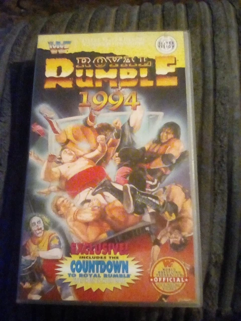 WWF ROYAL RUMBLE 1994 vhs. Silver vision wf119 £0.99 - PicClick UK