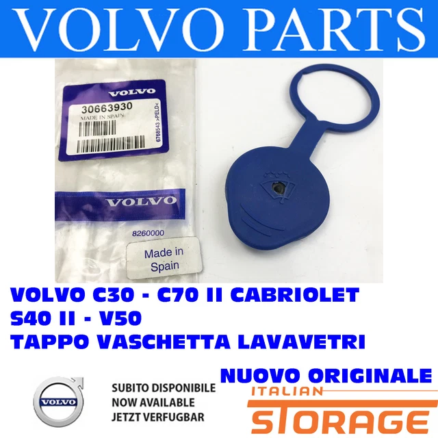 VOLVO C30 C70 S40 V50 Glasswasher Water Tub Cap NEW ORIGINAL 30663930 £ ...
