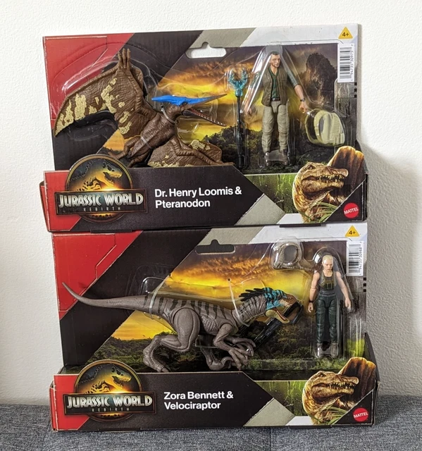 JURASSIC WORLD REBIRTH Dr. Henry Loomis Pteranodon Zora Bennett ...