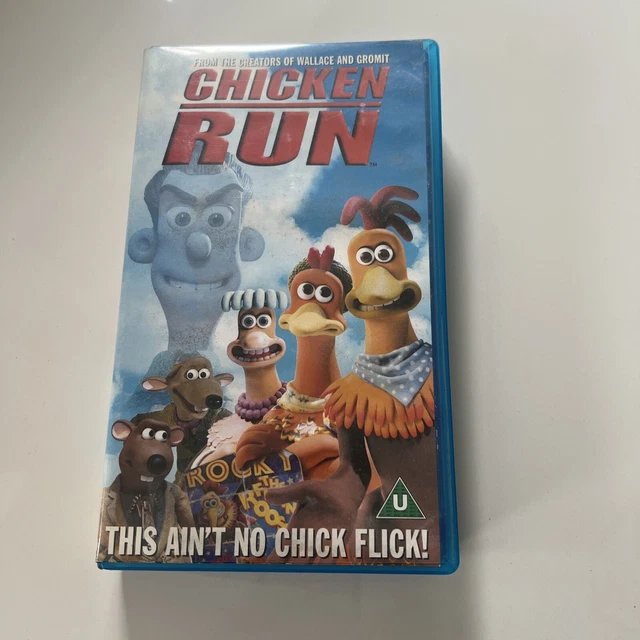 CHICKEN RUN VHS Tape Movie Dreamworks 2000 Aardman Animation £5.50 ...