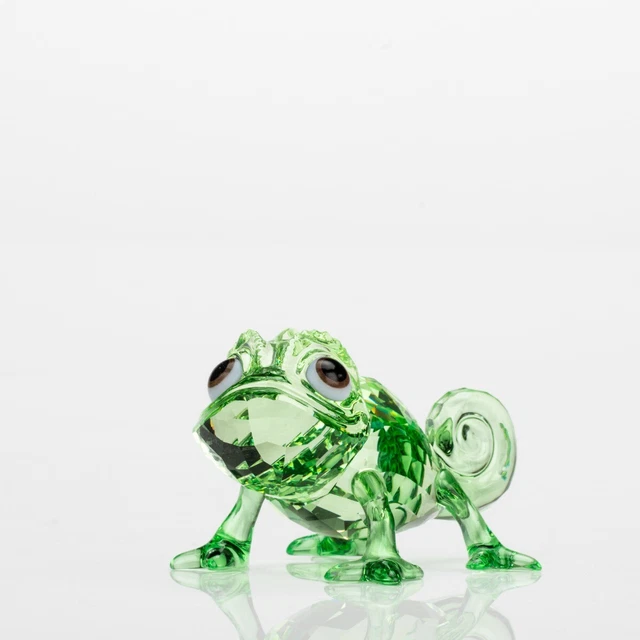 SWAROVSKI FIGURINE DISNEY Pascal - Rapunzel Chameleon 5301565 £667.82 ...