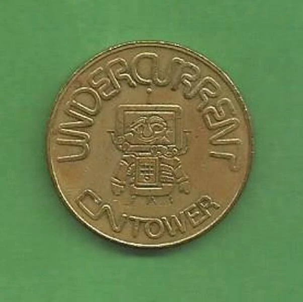 TORONTO CN TOWER - Undercurrent - Arcade - Token - Medal - Coin $7.00 ...