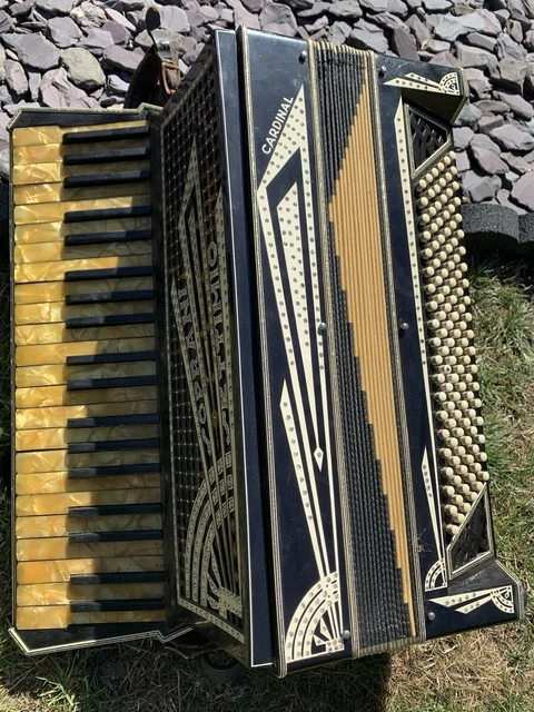 RARE VINTAGE BEAUTIFUL Soprani Settimio Cardinal Italian Accodian ...