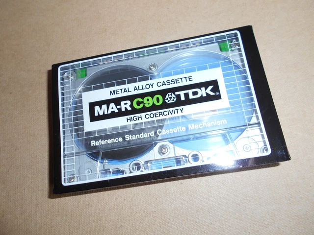 K7 AUDIO TDK MA-R C90 type IV Metal Alloy cassette High Coercivity EUR 110,00 - PicClick FR