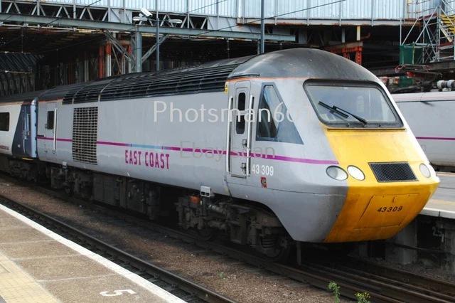 CLASS 43 HST 43309 in East Coast Grey at London Kings Cross £0.75 ...