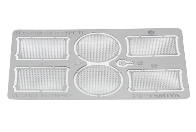 TAMIYA DICKIE 300012666 1:35 Photoetched Parts Cooler Panther EUR 11,24 ...