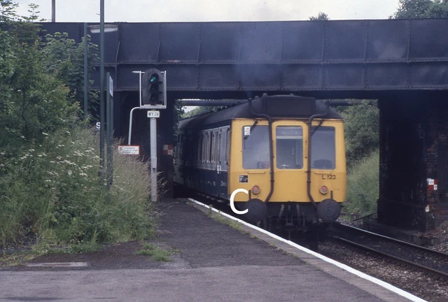 35MM SLIDE BRITISH Railway Br Diesel Dmu - Dmu Set L123 Shalford 1989 £ ...