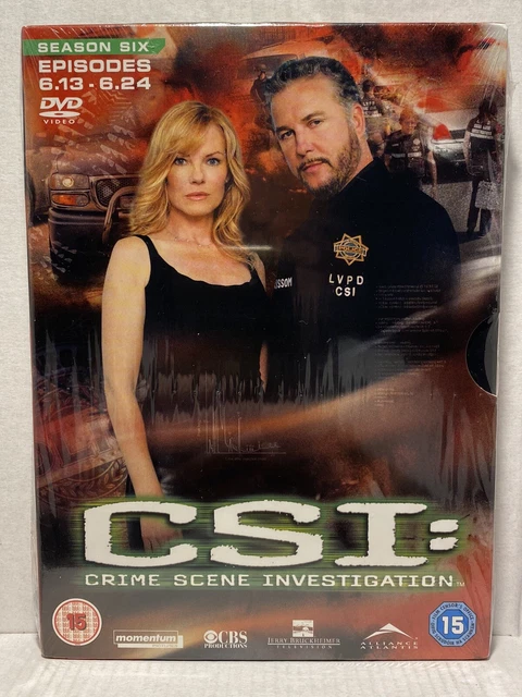 CSI: CRIME SCENE Investigation: Season 6 Eps 13-24 Box Set - Brand New ...