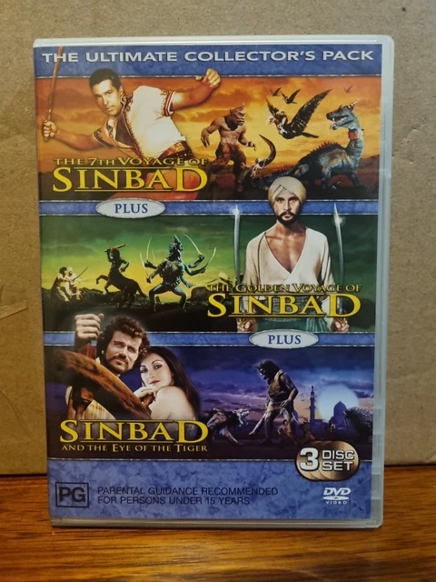 SINBAD: THE ULTIMATE Collector's Pack - 3-disc DVD Set Region 4, Ray ...
