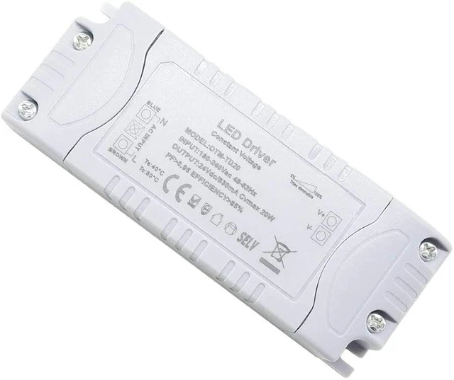 240 24V LED Driver TRIAC Dimmable Transformer AC to DC Power Supply PSU ...