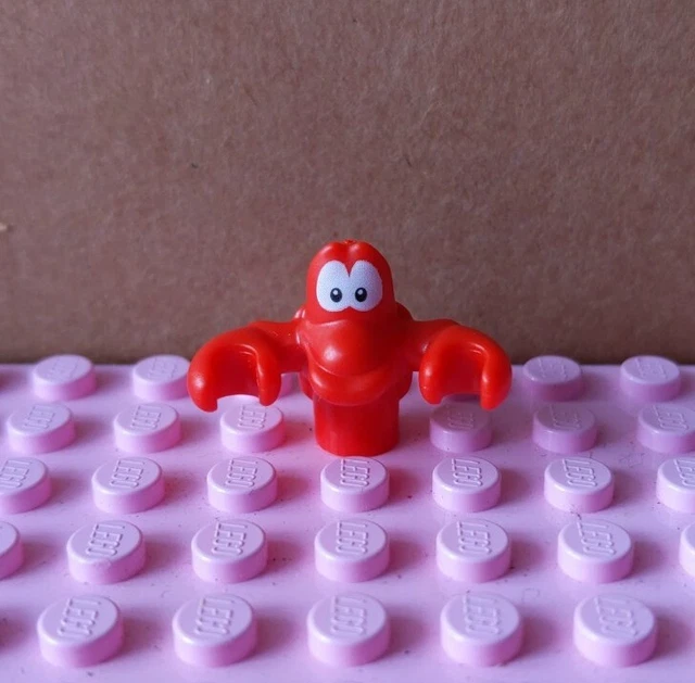 LEGO DISNEY RED Crab, Sebastian, Ariel, Little Mermaid £3.25 - PicClick UK