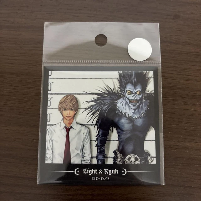 DEATH NOTE POP-UP Marui Sticker Light Yagami Ryuk £41.62 - PicClick UK