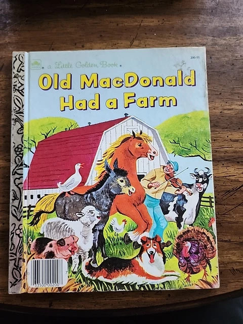 OLD MACDONALD HAD A Farm Little Golden Book (1993, libro da tavola) EUR ...