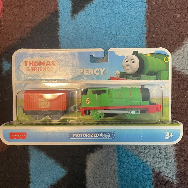 THOMAS & FRIENDS TrackMaster Motorized Percy Engine Model Train ...