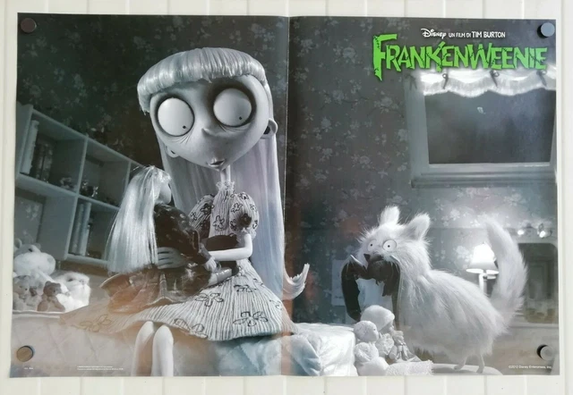 FOTOBUSTA FRANKENWEENIE TIM Burton HORROR PUPPET stop-motion Mary Shelley 2012 EUR 24,70 ...