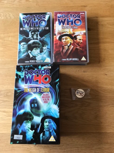 DOCTOR WHO THE Reign Of Terror Box Set VHS - All Complete - Includes ...