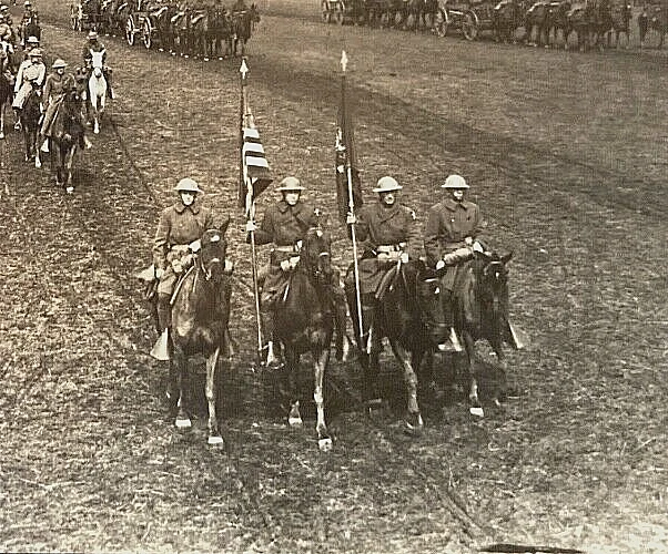 WW1 US ARMY 2Nd Indianhead Division 2Nd Field Artillery Brigade ...