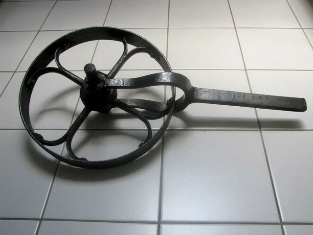 ROUE DE GRANDE BINETTE DE MARAICHER Agriculture Art populaire Outil ...