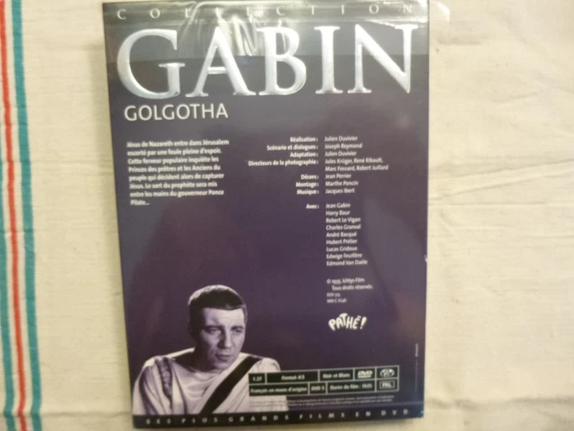 GOLGOTHA - DVD - Jean GABiN / Robert Le ViGAN / Edwige FEUiLLERE ...