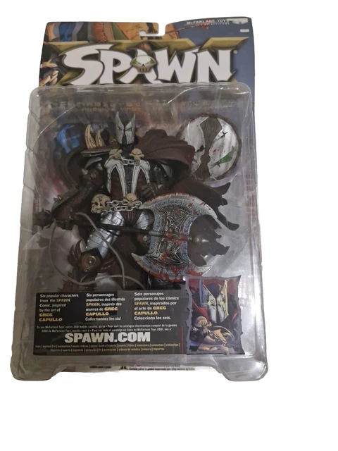 MCFARLANE SPAWN ACTION Figure NIP - 2001 Medieval Spawn III 3 Classic ...