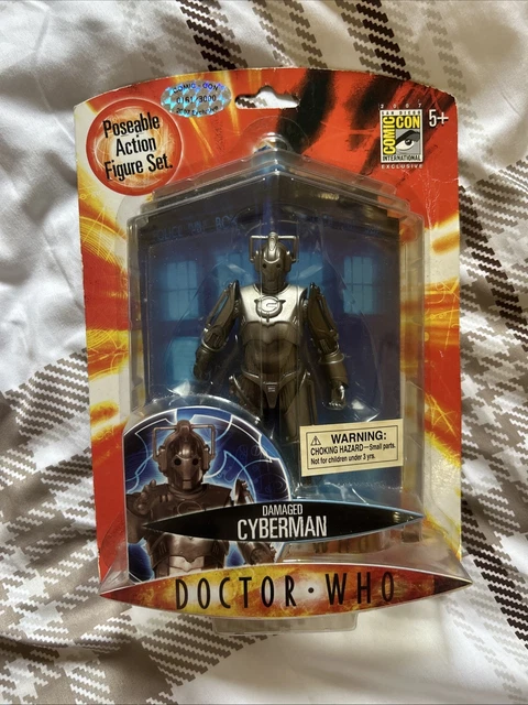 DOCTOR WHO LIMITED Edition SDCC Cyberman Action Figure Series 2 10th ...