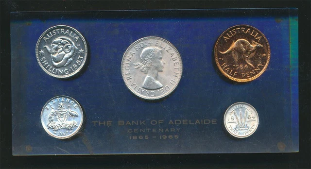 AUSTRALIA: LAST PRE-DECIMAL Set of 5 Paper Weight, Bank of Adelaide ...