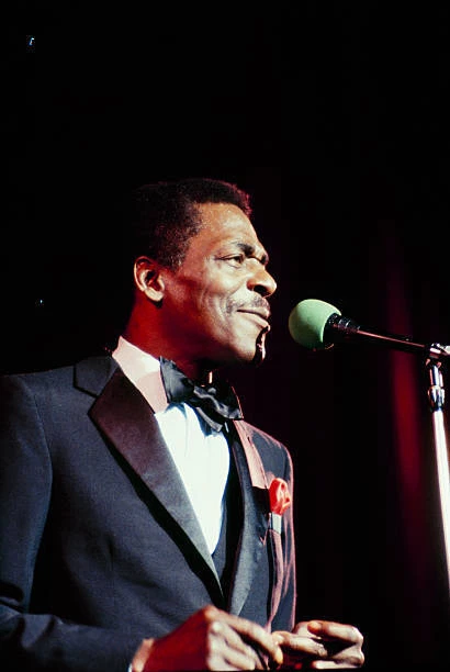 SINGER BROOK BENTON Performs On Stage In Manchester 1983 Old Photo $9. ...