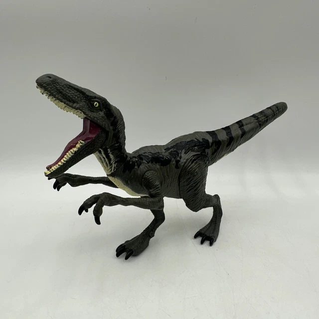 JURASSIC WORLD VELOCIRAPTOR Charlie Raptor Dinosaur Figure Park Toy ...