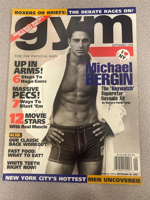GYM BODYBUILDING MUSCLE fitness beefcake magazine MICHAEL BERGIN 9-99 £ ...