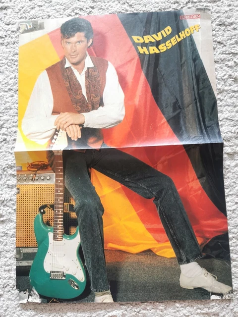DAVID HASSELHOFF BAYWATCH Knight Rider Poster EUR 5,00 - PicClick DE