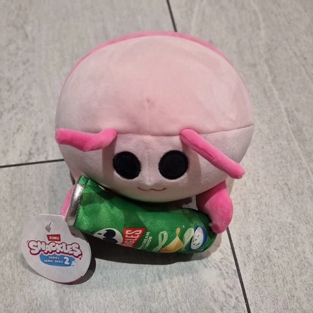ZURU SNACKLES LILY Shrimp Pringles Plush Soft Toy Series 2 Collectable ...