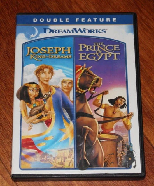 DREAMWORKS DOUBLE FEATURE DVD Joseph King of Dreams The Prince of Egypt 2 Discs £19.15 - PicClick UK