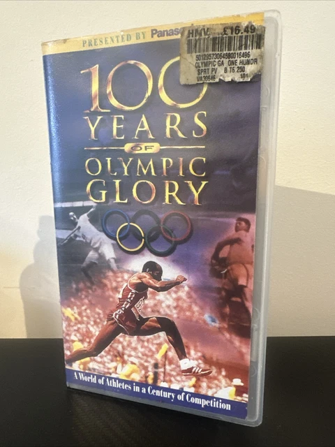 100 YEARS OF Olympic Glory, VHS Tape, Vintage TV Video, G, £14.99 ...