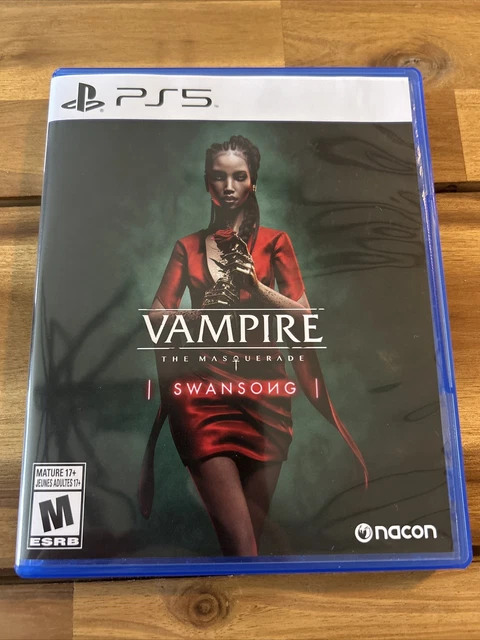 PS5 VAMPIRE THE Masquerade Swansong Video Game Sony Playstation 5 2022 ...