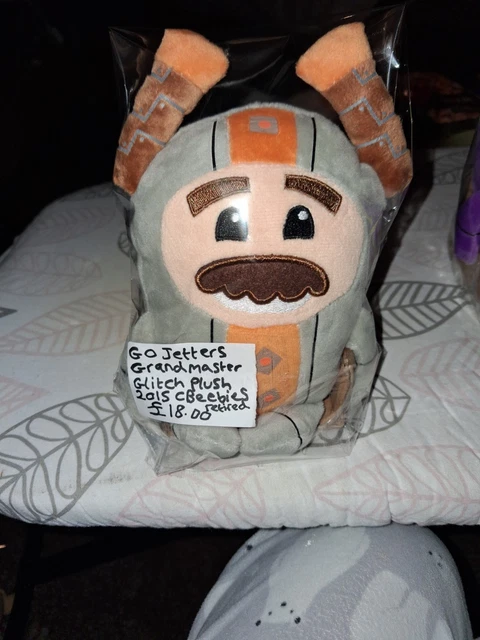 GO JETTERS GRANDMASTER Glitch Plush Soft Toy 2015 CBeebies Rare used. £ ...